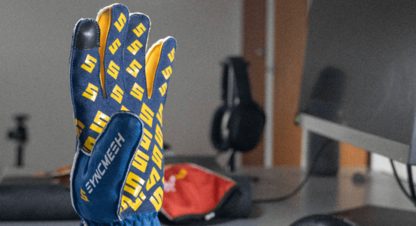What fabric do your sim racing gloves use?